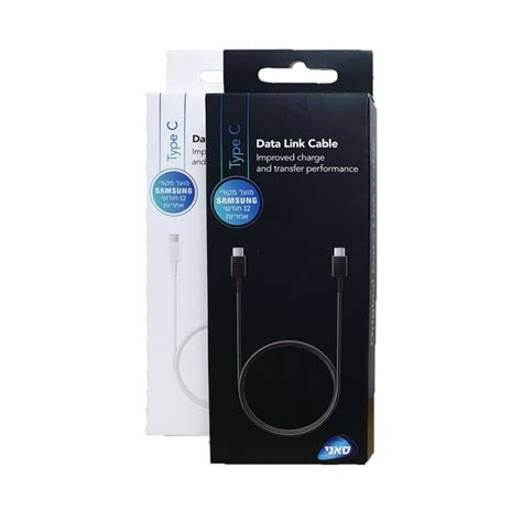 כבל טעינה דו צדדי Type C מקורי Samsung וייסטק סלולר ותקשורת