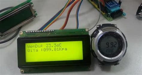 基于单片机设计的大气气压检测装置stc89c52bmp180实现stc89c52 I2c Bmp180 Csdn博客