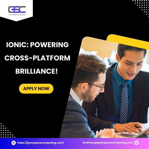 Grey Space Computing On Linkedin Ionic Greyspacecomputing Crossplatform Mobileapp