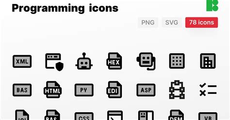 Programming Icons Ft Programming And Computer Envato
