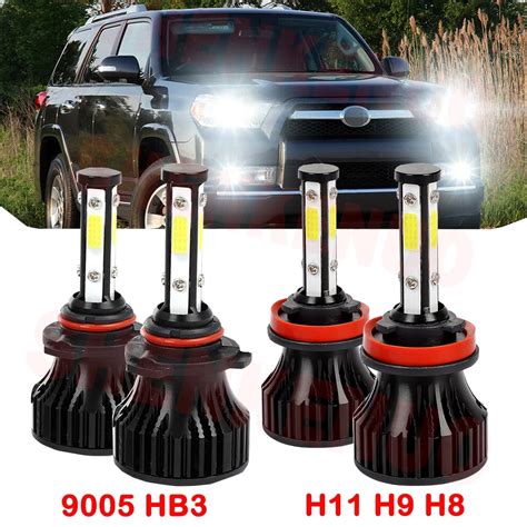 H11 9005 Highandlow Beam For Toyota 4runner 2006 2015 2016 2017 2018 2019