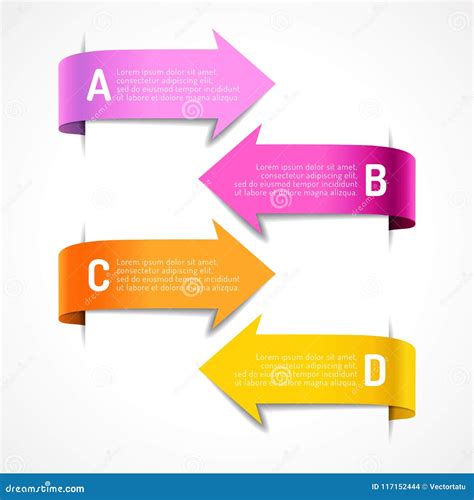 Decorative Arrows With Text Set Stock Vector Illustration Of Button Arrow 117152444