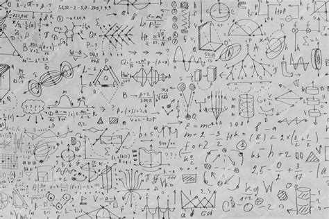Premium Photo Math Geometry Formulas On Background Mixed Media