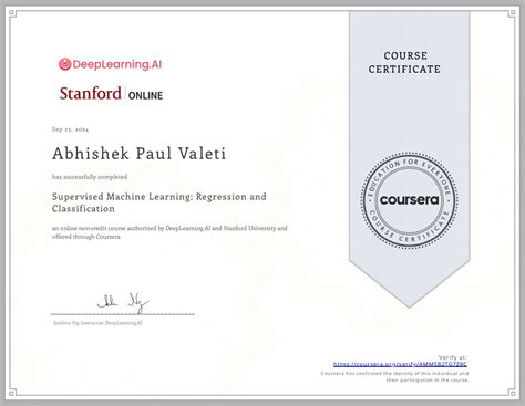 Machinelearning Supervisedlearning Deeplearning Andrewng Coursera Datascience Ai