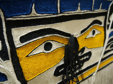 Collaborative Chilkat And Ravenstail Robe Nears Completion