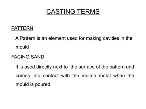 11 Introduction And Sand Casting Processpptx