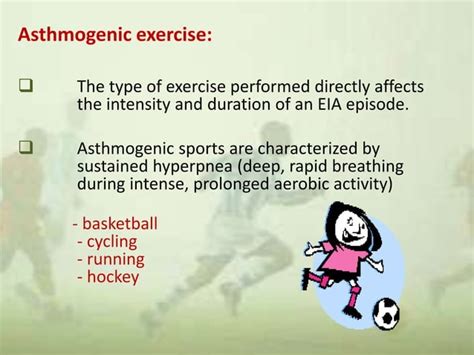 Exercise Induced Asthma Andbronchospasm Pptx