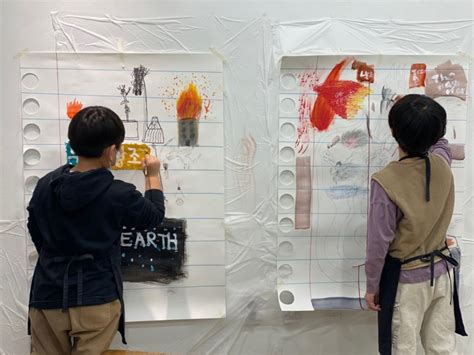 도화지는 생각 중 새 학기 미술로 긴장을 풀어봐요 네이버 블로그