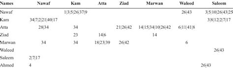 Relational Adjacency Matrix For Mrn Download Table
