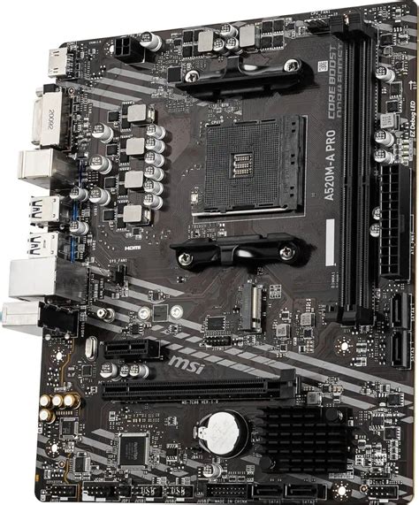 Płyta główna MSI A520M-A PRO; Micro ATX w Tallinn - Sklep, Opinie, Cena ...