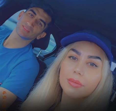 عکس بدون روسری همسر علیرضا بیرانوند با موهای بلوند زن و شوهری در