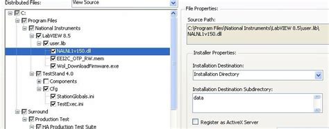 Teststand Deployment Build Fails With Dll Dependency Teststand Lava
