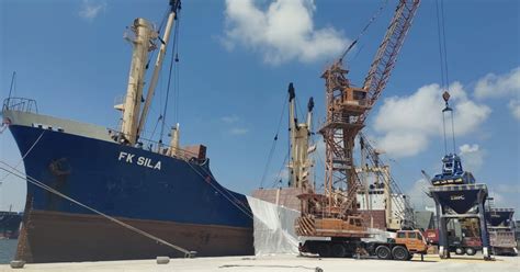 Discharging Corn In Bulk At Damietta Port Eric Maritime