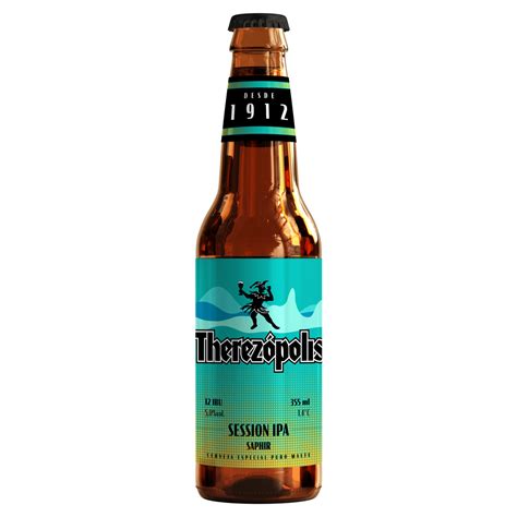 Cerveja Session Ipa Puro Malte Saphir TherezÓpolis Garrafa 355ml Gtin