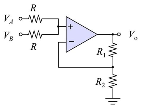 Solved Find An Expression For The Output Vo In The Circuit
