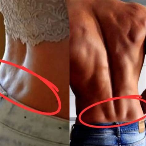 If You Have These Two Small Dimples On Your Lower Back They Reveal