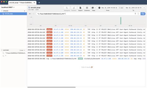 Proto Field Appearing To The Left Of The Alert Tile Issue Brimdata Zui GitHub
