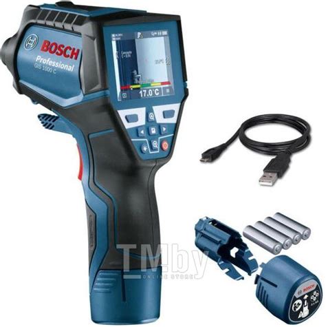 Купить пирометр BOSCH GIS 1000 C в кор. (-40-1000 С, оптика 50:1, до 5 ...