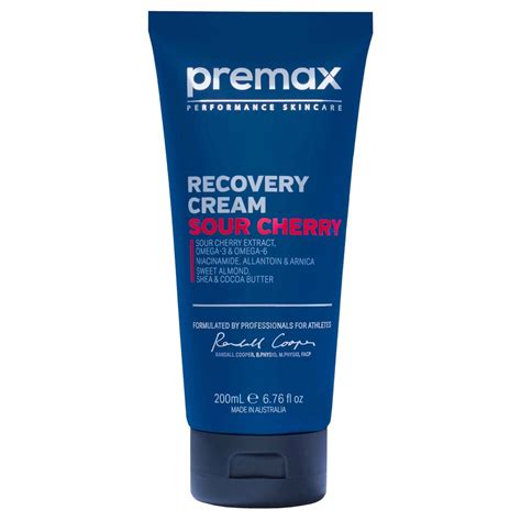 Premax Recovery Cream Sour Cherry 200ml Pci Sports