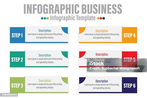 6단계 단계 로드맵 옵션 이정표 타임라인 프로세스 또는 워크플로가 포함된 6개의 옵션 종이 메모 모양 요소 비즈니스 데이터