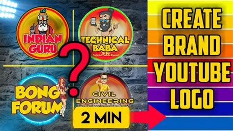 How To Create Youtube Logo Professional Design Free Logo Make Money Online Ep