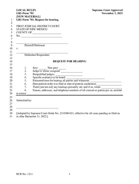 Fillable Online Lr1 Form 701 Fax Email Print Pdffiller