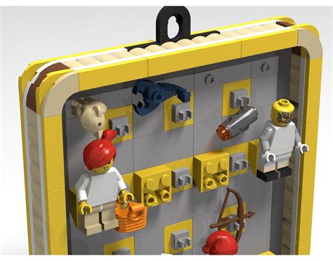 Lego Moc Minifigure Frame Small Frame By Build Brick Rebrickable