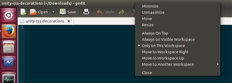 Ubuntu Unity Gets New GTK CSS Themed Window Decorations Other Changes Web Upd
