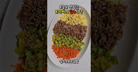 당뇨식단 건강도 맛도 영양도 다 잡은 참치소보로덮밥