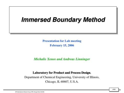 Ppt Immersed Boundary Method Powerpoint Presentation Free Download