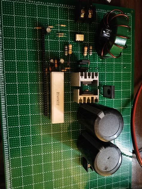 power electronics stm32 based boost converter noise on rfb