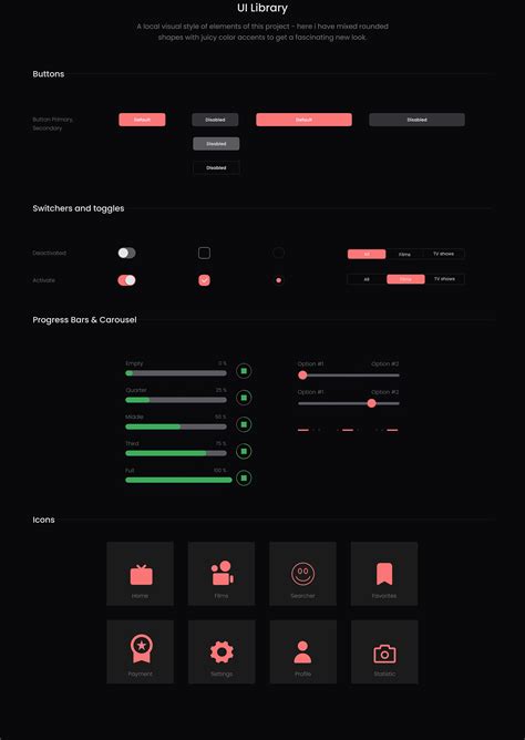 mobile app movie app ui ux design on behance