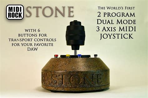 Midi Joystick 3 Axis Controller Pitch Bend Mod And Vector Reverb