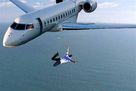 what if you jump out of a plane without a parachute