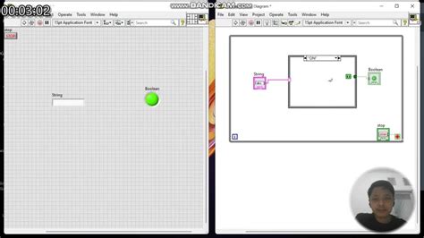belajar labview case structure string youtube