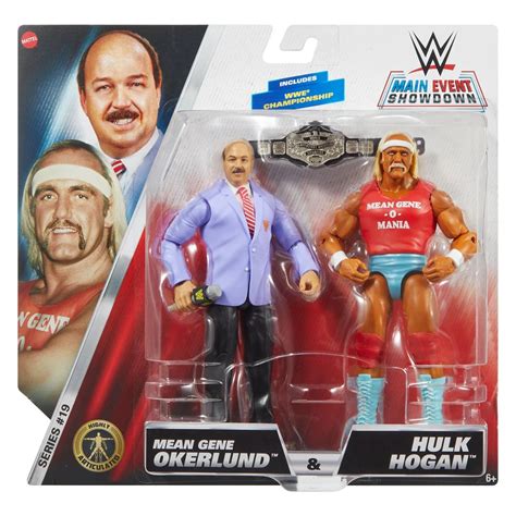 Wwe Main Event Showdown Series 19 Hulk Hogan And Mean Gene Okerlund