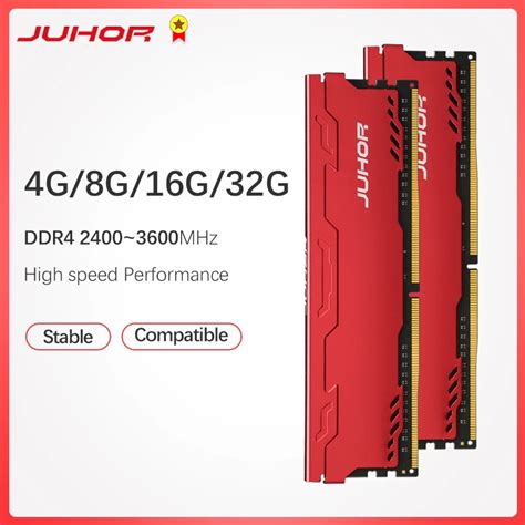 Купить Компьютерные компоненты | JUHOR Memory Ram Computer DDR4 4GB 8GB ...