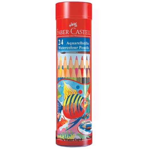 파버카스텔 수채 24색 색연필 원형tin케이스 115924 홈플러스 택배배송