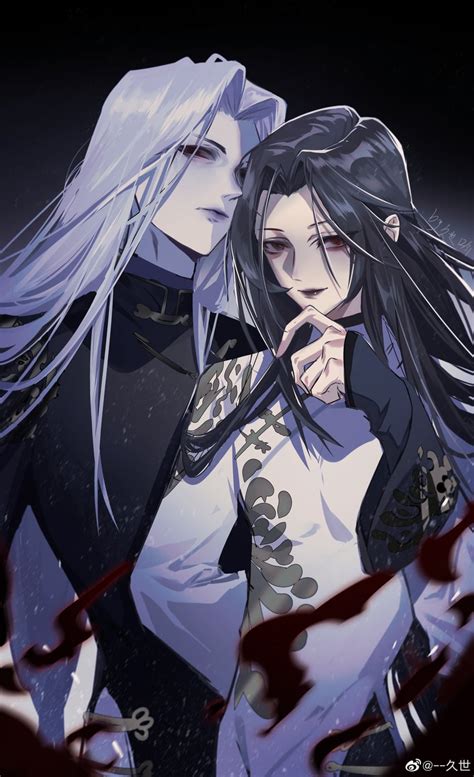 Xie Bian Fan Wujiu Xie Bian And Fan Wujiu Identity V Drawn By Kuze Ivan Danbooru
