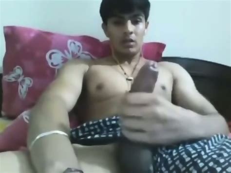 Uncut Indian Hunk Strokes His Big Cock On Webcam Eporner