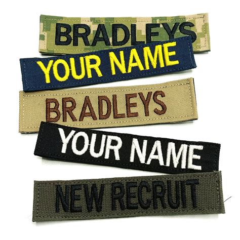 Embroidered Name Tapes