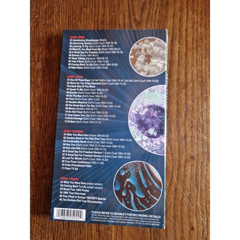 Definitive Pulse De Pink Floyd Cd X 4 Chez Seventies Ref 128319449