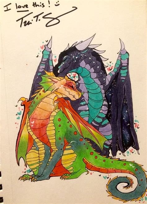 Wings Of Fire By Fikakitty On Deviantart