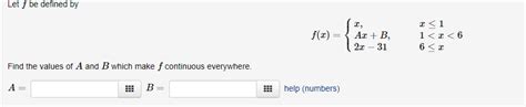 Solved Vdsfsdlet F ﻿be Defined Byabfa B