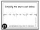 Adding And Subtracting Polynomials Task Cards By ChiliMath TPT
