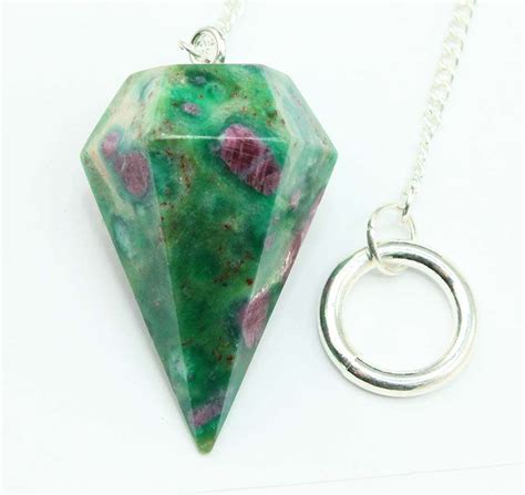 Ruby Fuschite Pendulum Krystal Love