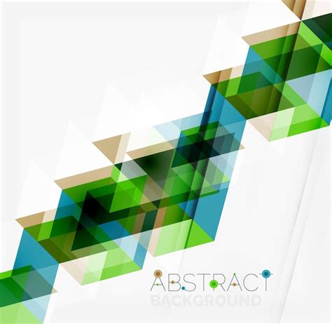 Premium Vector Abstract Geometric Background Modern Overlapping Triangles