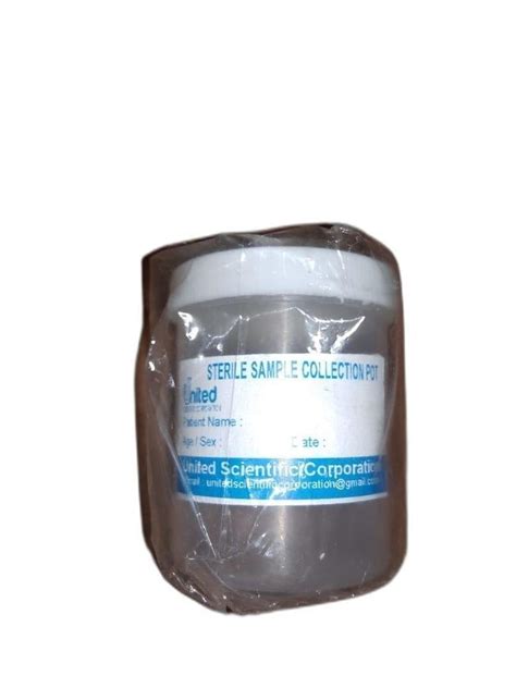 Sterilized Sample Collection Containers For Chemical Laboratory At ₹ 2