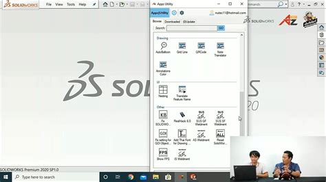 Reset Solidworks Setting ด้วยเครื่องมืออำนวยความสะดวกใน Appzmenu