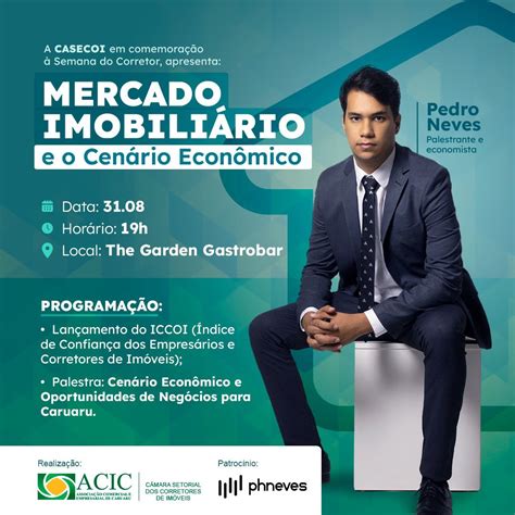 Acic Realiza Palestra Sobre Mercado Imobiliário E Cenário Econômico Acic